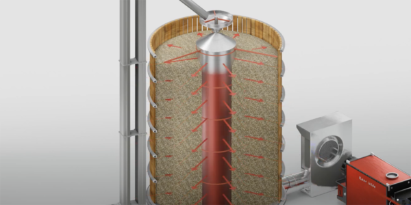 Silos for Storage & Drying (wooden silos) - Kongskilde Grain