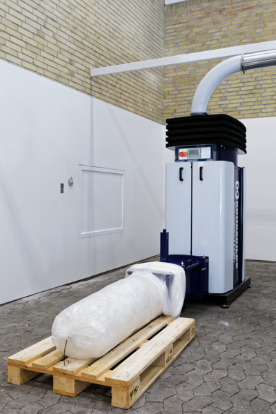 CUC - Compact Waste Disposal Unit with Compactor - Kongskilde Industries