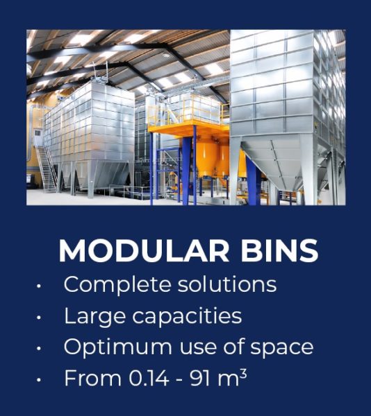 Steel Bins - Bulk Storage Solutions - Kongskilde Industries